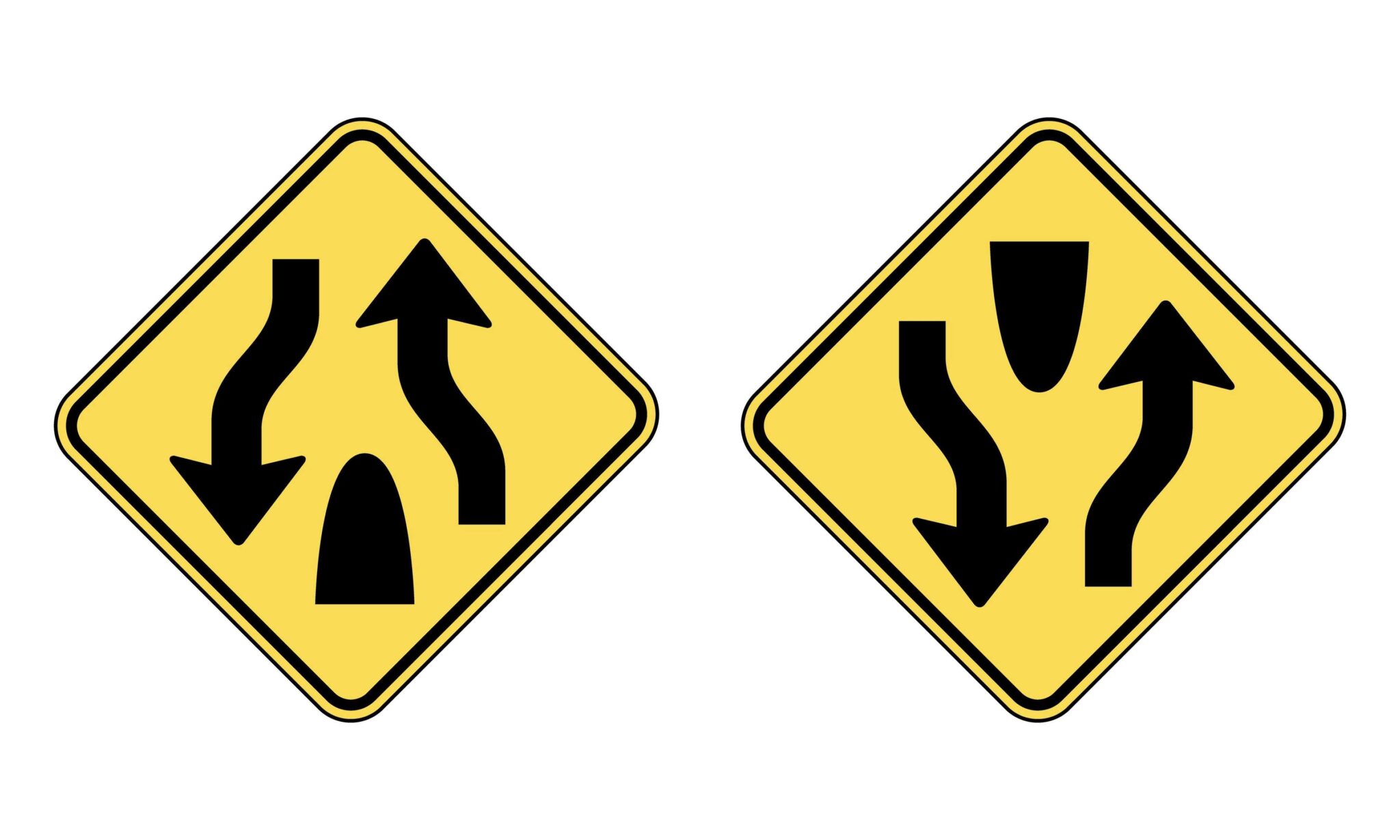 American Road Signs and Road Markings